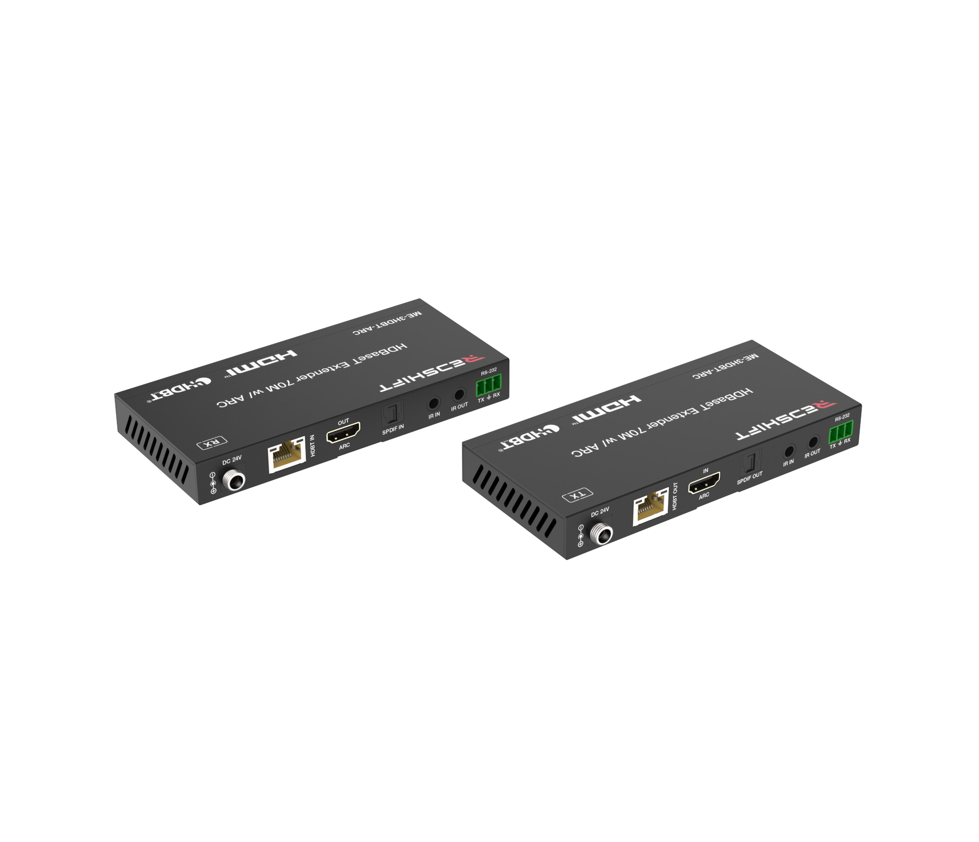 18Gbps HDBaseT Extender 70 meters with ARC – Merik Distribution