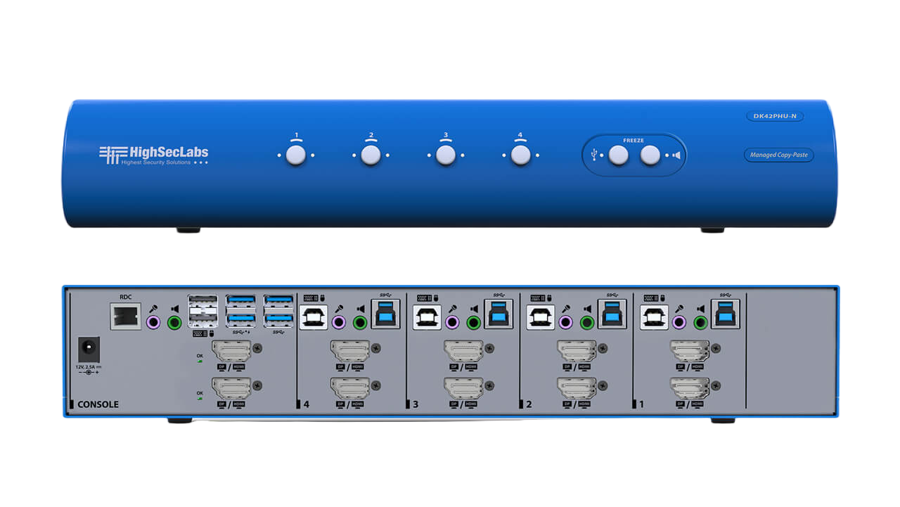 4 PORT DUAL-HEAD OFFICE KVM SWITCHES – Merik Distribution