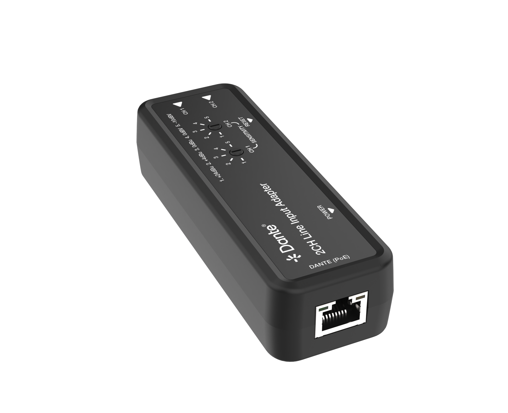 Dante 2CH Line Input Adapter with PoE – Merik Distribution