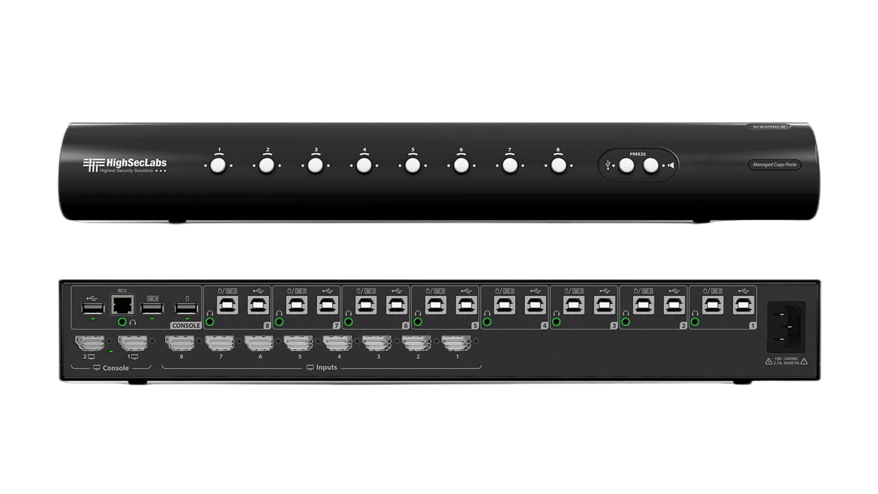 8 PORT KVM COMBINER SWITCH – Merik Distribution